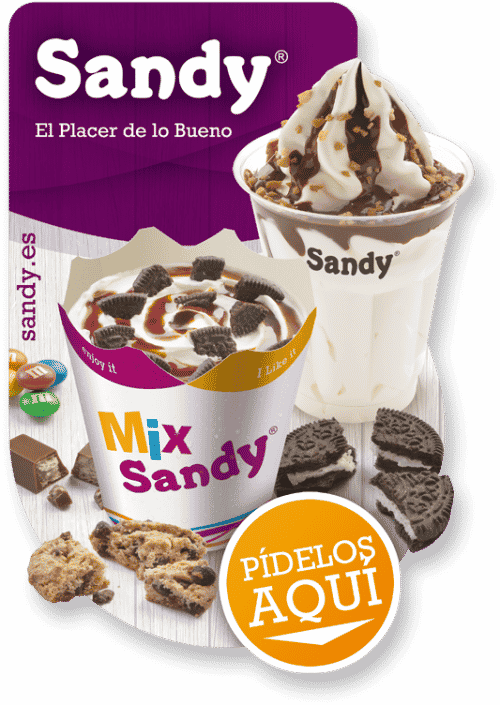 Máquinas de helado soft y gofres para heladería. Sandy®