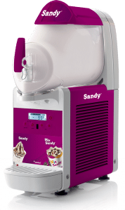 Helado soft para eventos y fiestas con topping - Sandy®