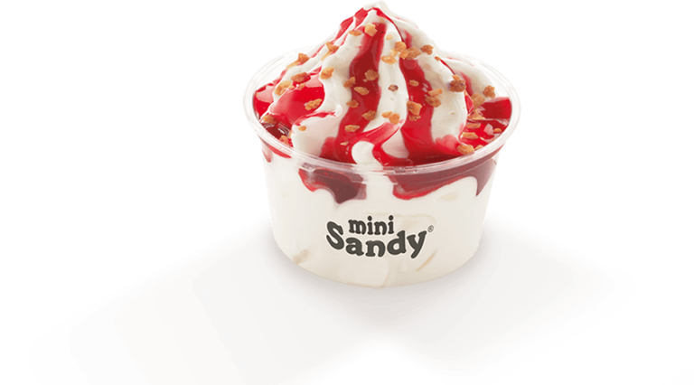 Helado soft para eventos y fiestas con topping - Sandy®
